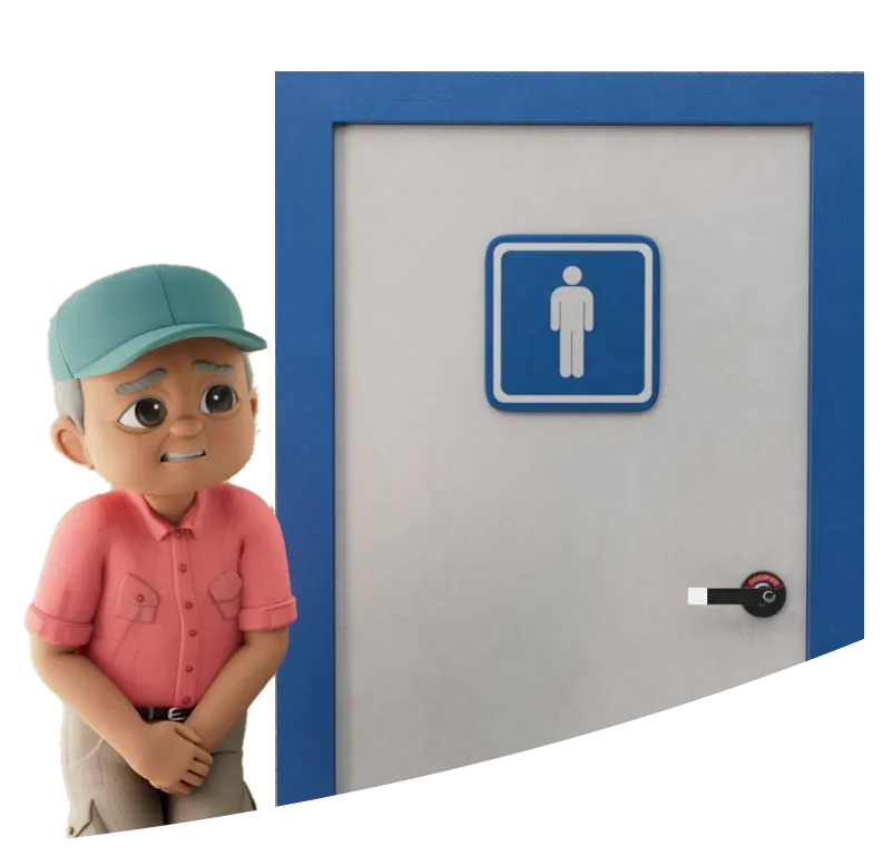 About OAB Symptoms | GEMTESA® (vibegron) 75 mg tablets