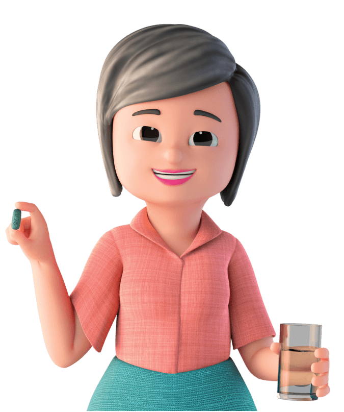 GEMTESA® (vibegron) 75 mg tablets